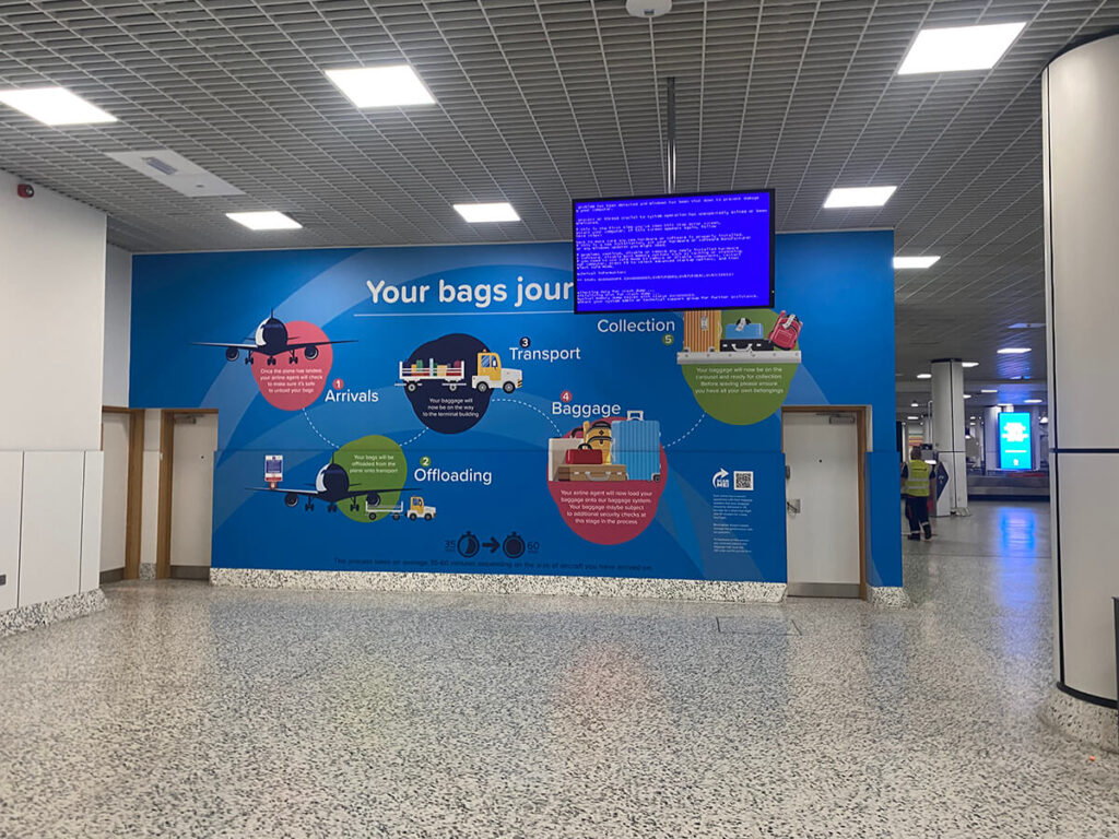 BHX Baggage Hall - Eagle Design